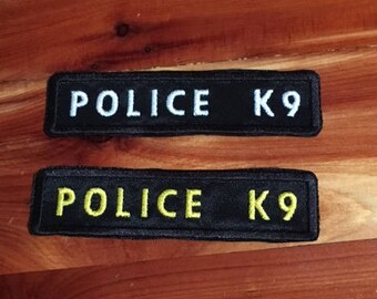 Police K9 Patch - Etsy