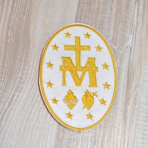 St Mary Patch Virgin Mary Patch Catholic Patch Faith Patch Religious ...