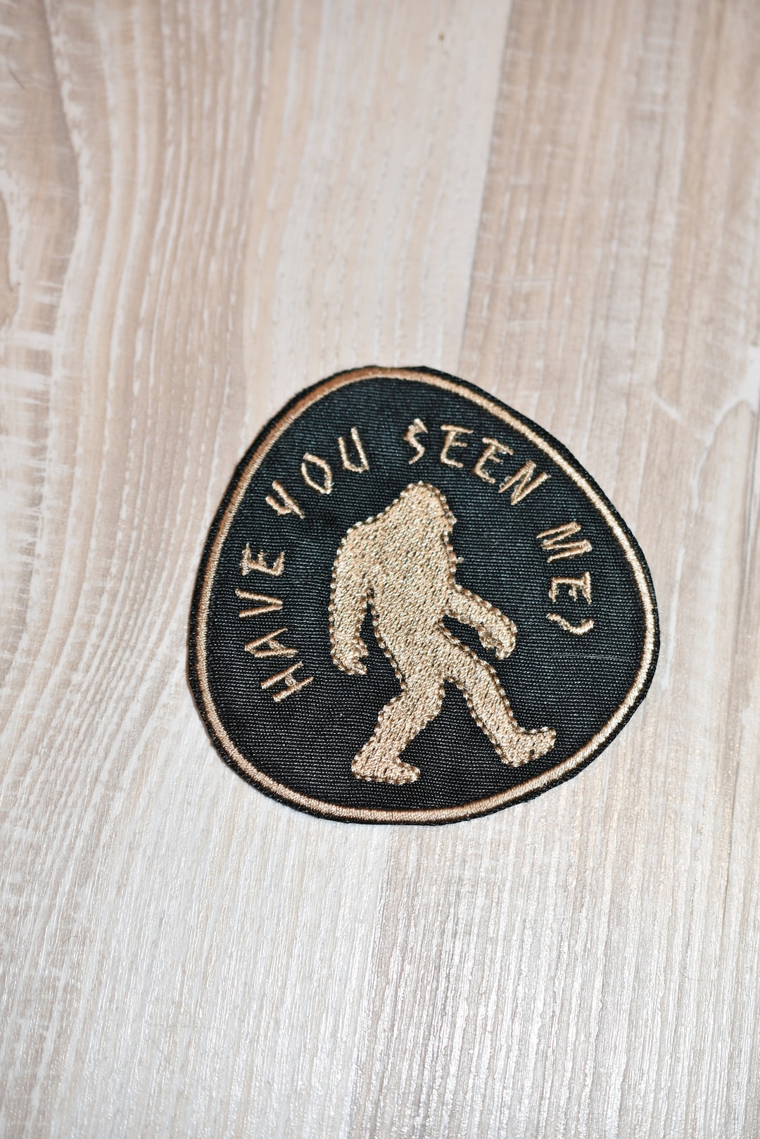 Big Foot Patch Sasquatch Patch Funny Patch Hook Only Patch Sew on 3x3 ...