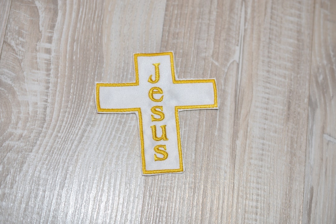 Jesus Patch Cross Patch Christian Patch Religous Patch Faith Patch ...