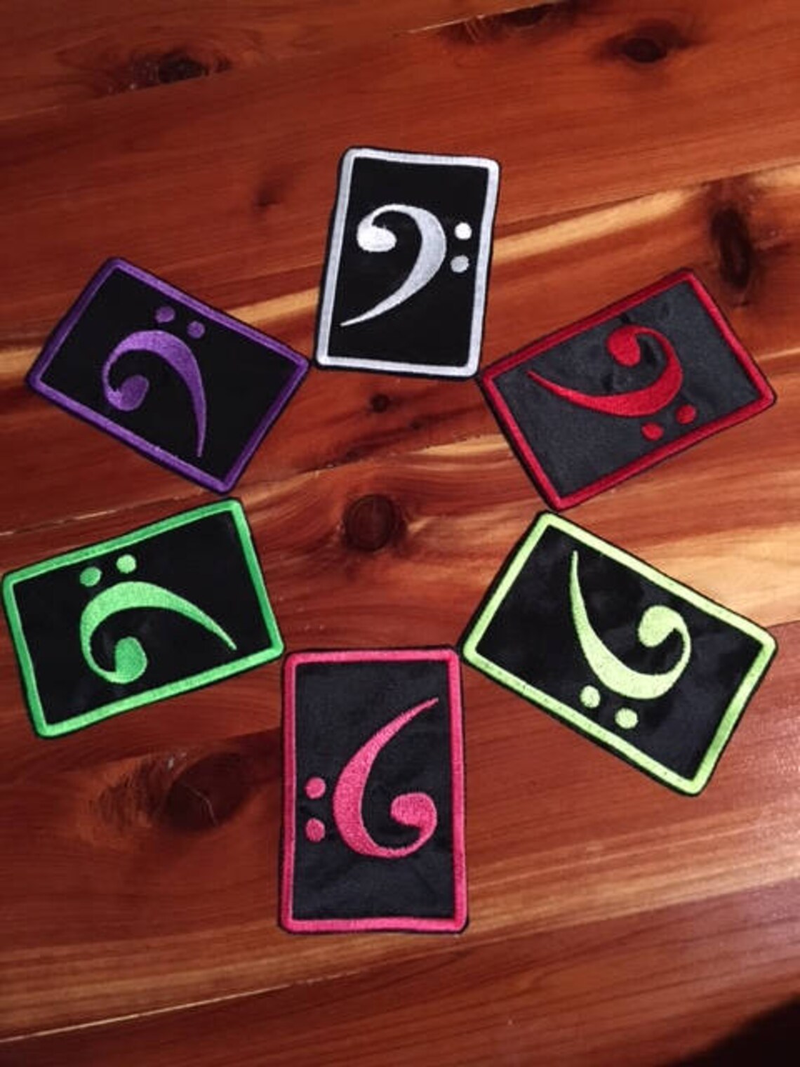 Bass Clef Patch Music Patch Hook Only Patch Sew on 3x2 - Etsy