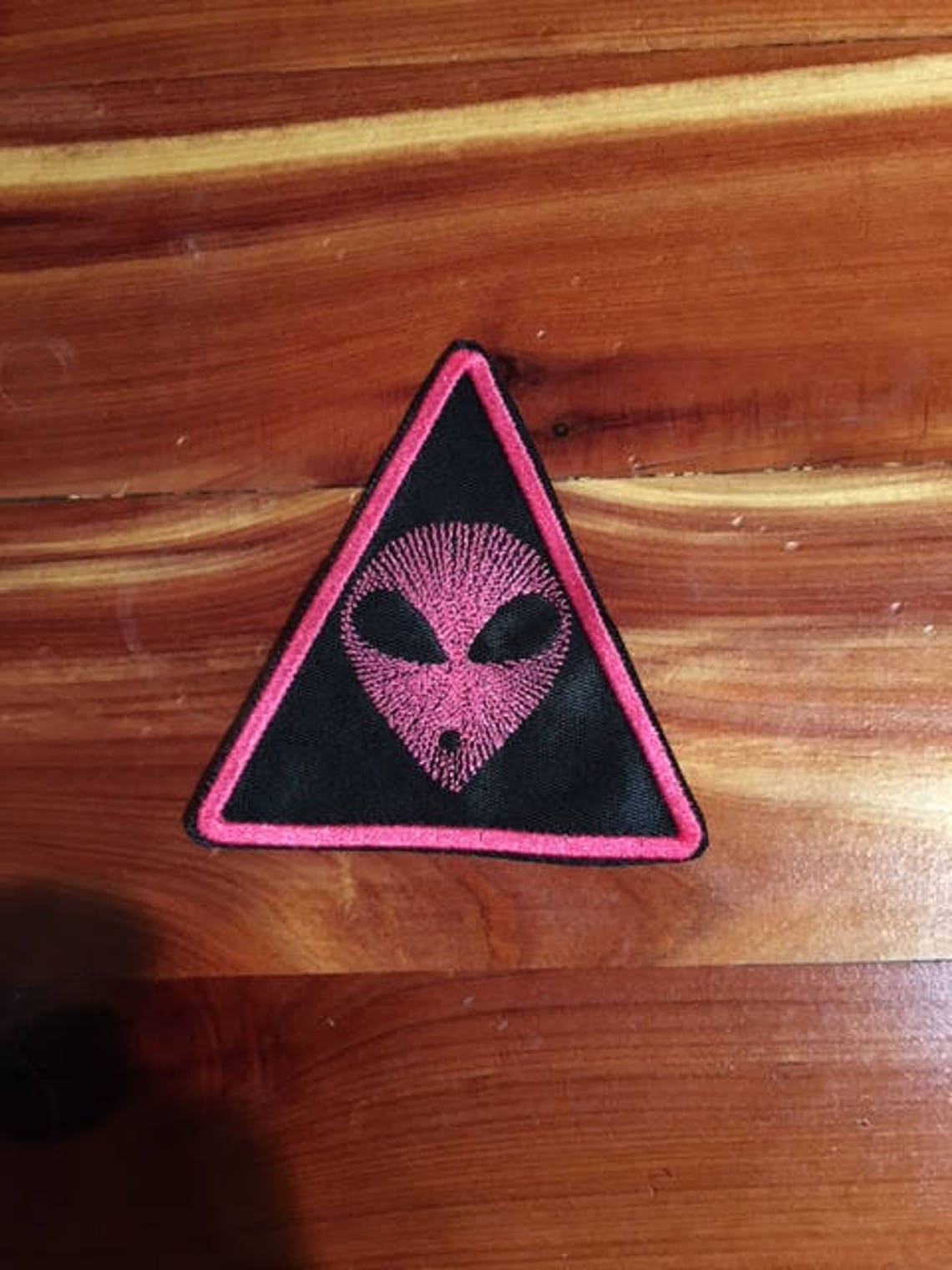 Alien Patch Hook Only Patch Sew on Alien Head Embroidered - Etsy