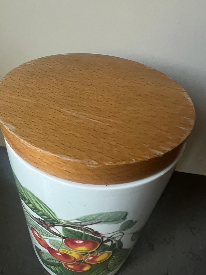 Portmeiron Pomona Cherries Jar Canister With Lid - Etsy
