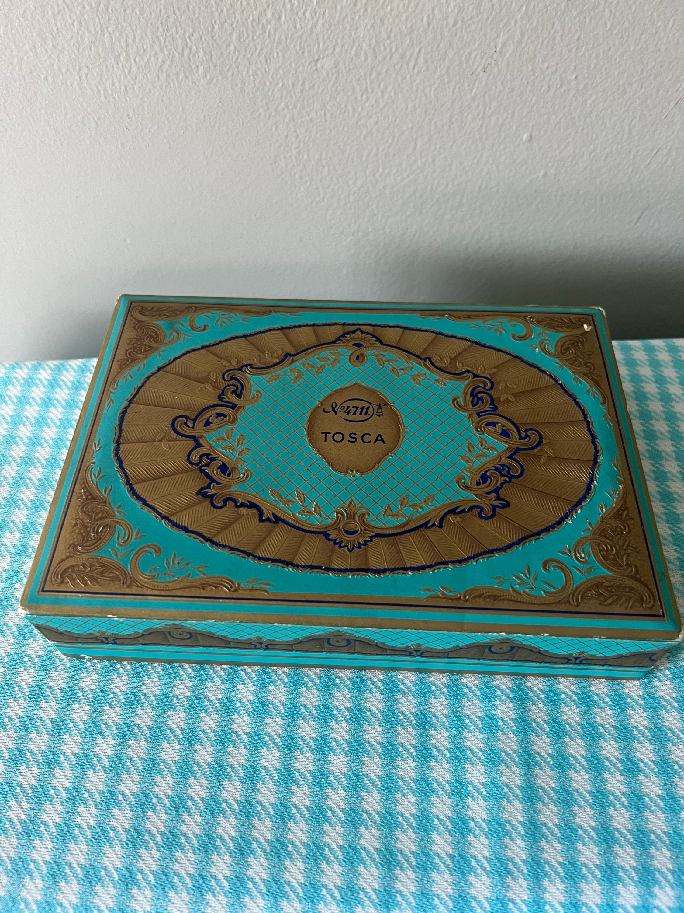 Vintage Tosca 4711 Perfume and Soap Set - Etsy