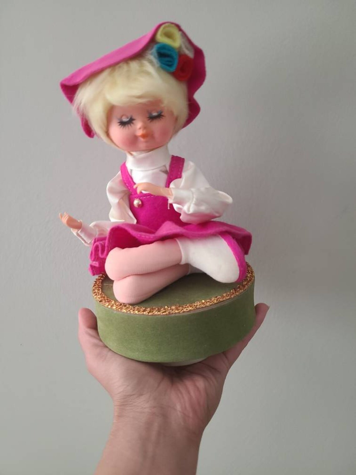 Free Shipping Vintage Japan Musical Doll - Etsy