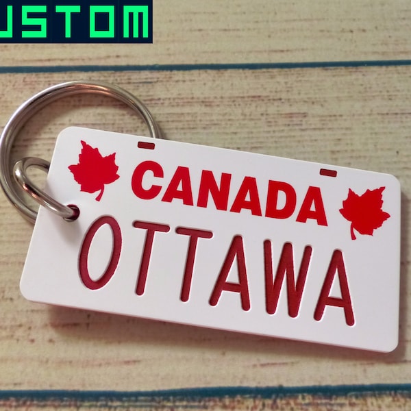 Canada Keychain - Etsy Canada