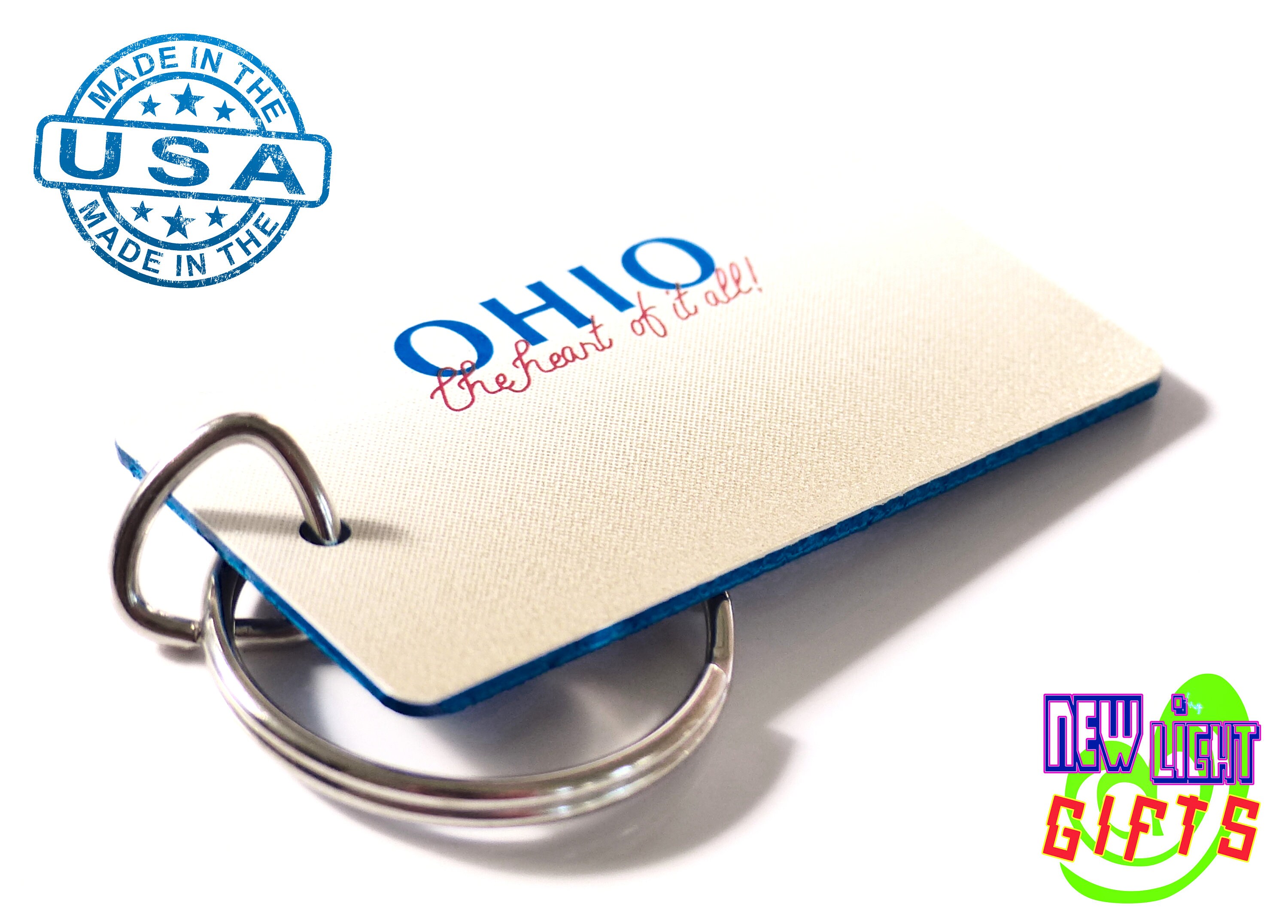 Personalized Ohio State License Plate Custom Keychain Tag | Etsy