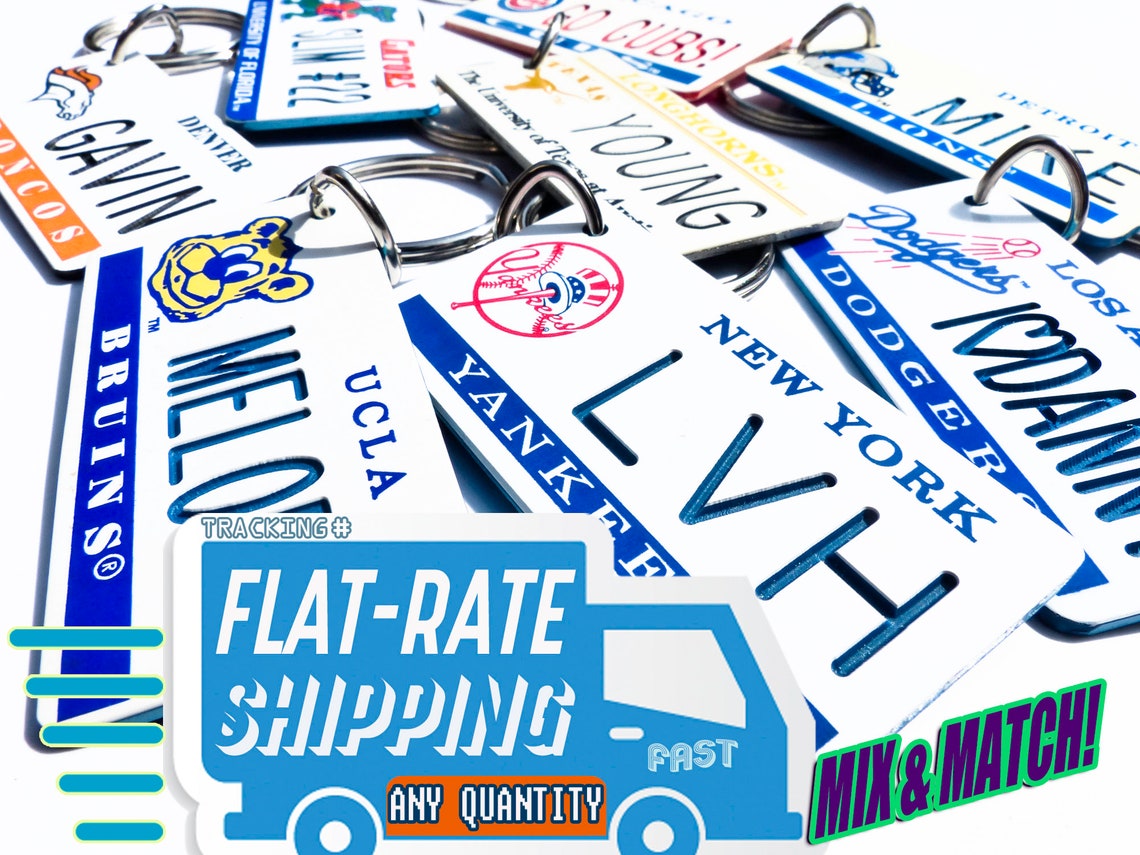 Personalized Barney Rubble Keychain Name Tag Vintage | Etsy