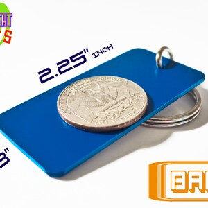 Personalized University of Florida Gators Keychain Bag Charm Key Tag ...