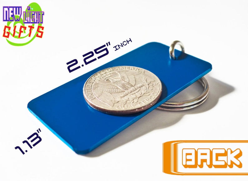 Personalized University of Florida Gators Keychain Bag Charm Key Tag ...