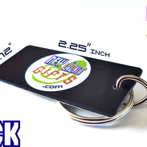 Personalized Alaska State License Plate Custom Keychain Tag - Key Tag ...