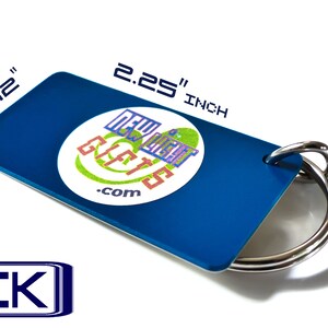 Personalized Virginia State License Plate Custom Keychain Tag - Key Tag ...