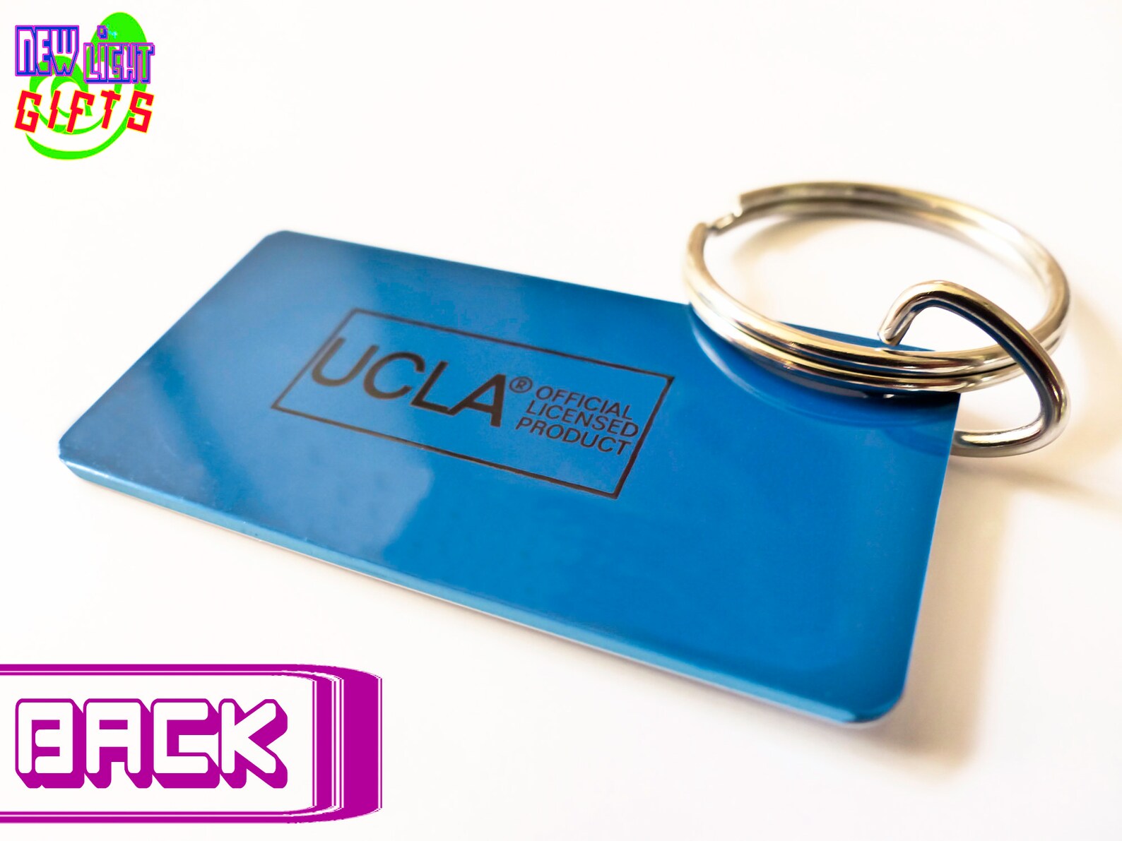 Personalized College University Keychain Tags Machine Engraved Retro ...