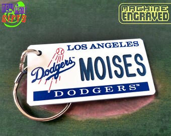 La Dodgers Keychain - Etsy