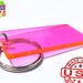Personalized Neon Keychain Tags Cutom Bright Color Backpack Tag Luggage ...