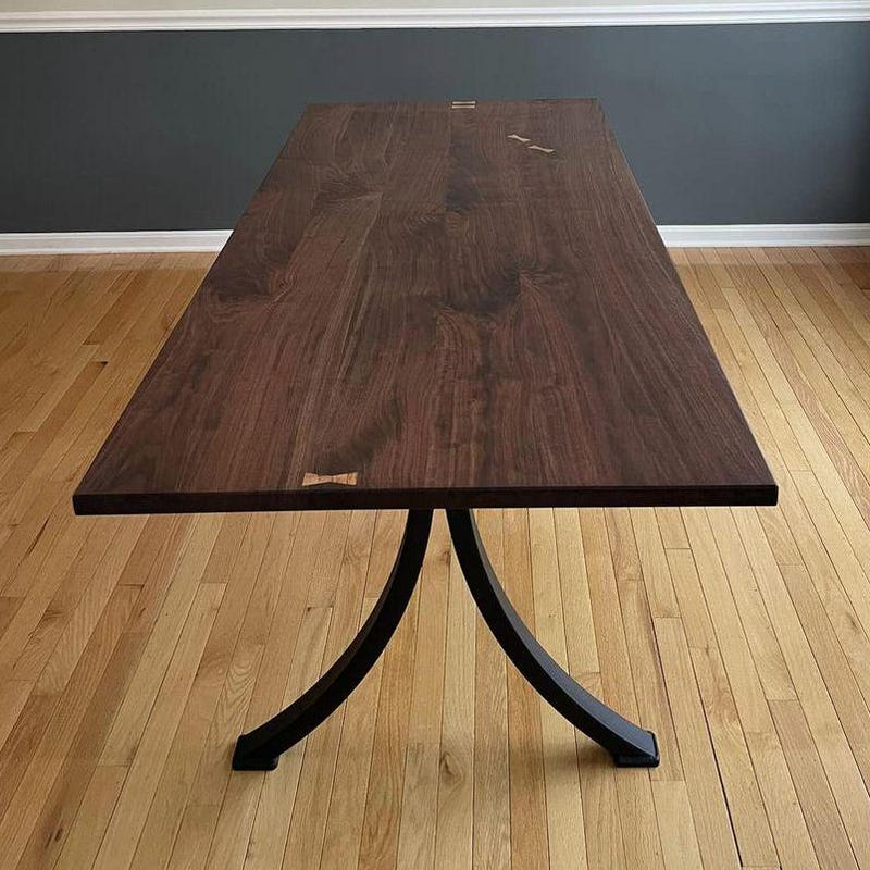 Curved Dining Table - Etsy