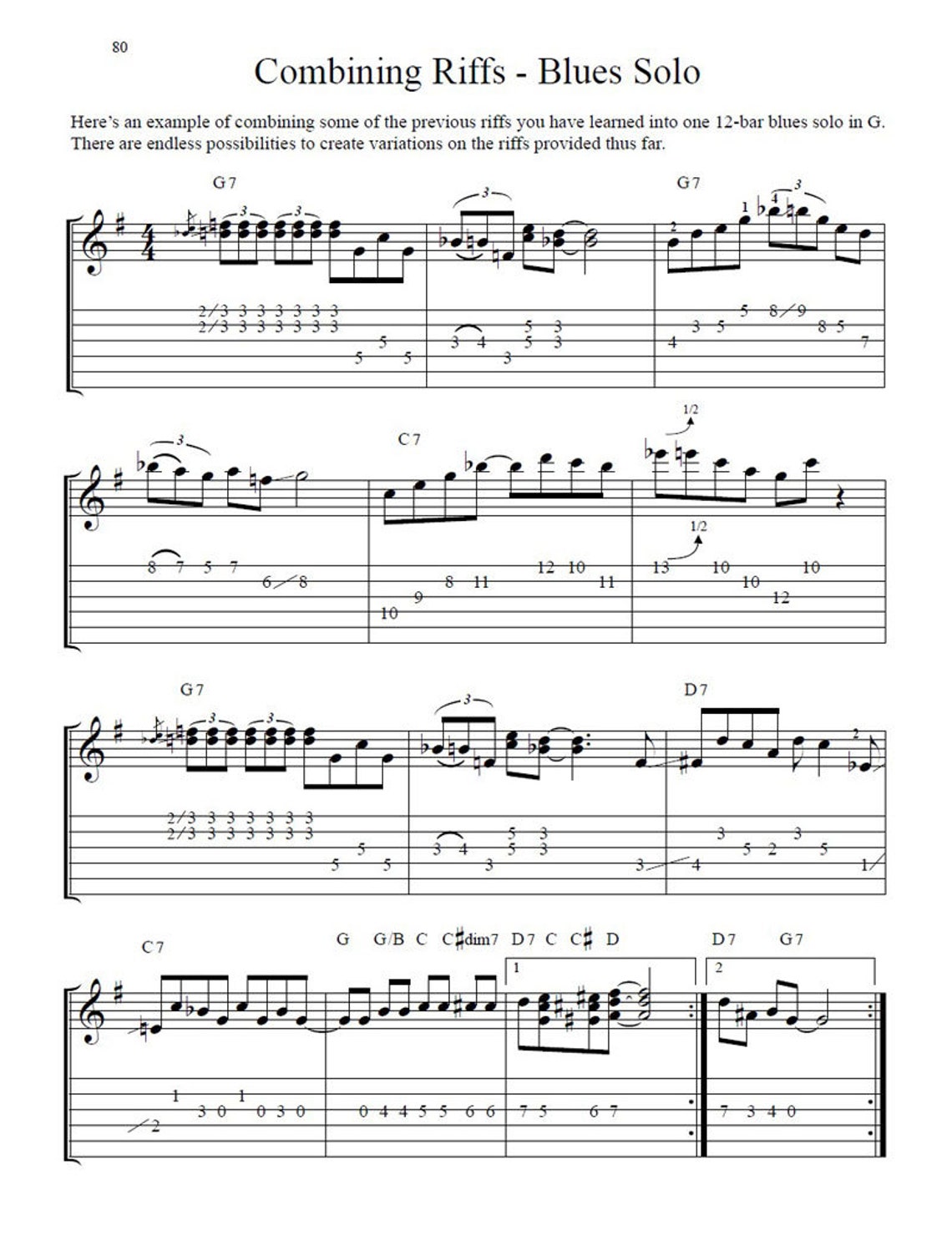 101 Blues Riffs and Solos in Open G Guitar Tuning DGDGBD - Etsy