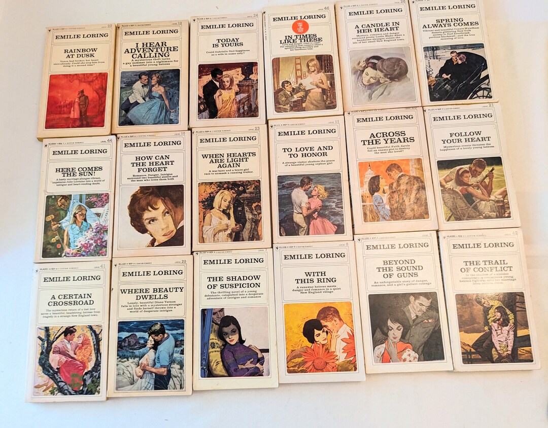 Emilie Loring Books: 7 Dollars Each. Choose Your Title to Complete Your ...