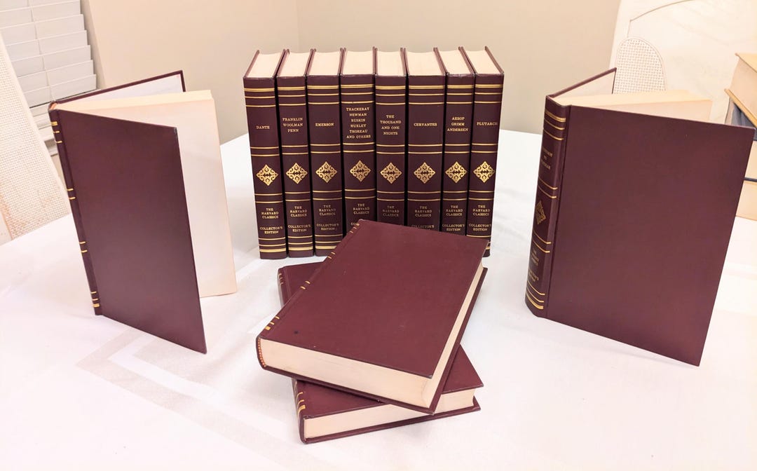Harvard Classics Five Foot Shelf of Books, Collector's Edition Set of ...