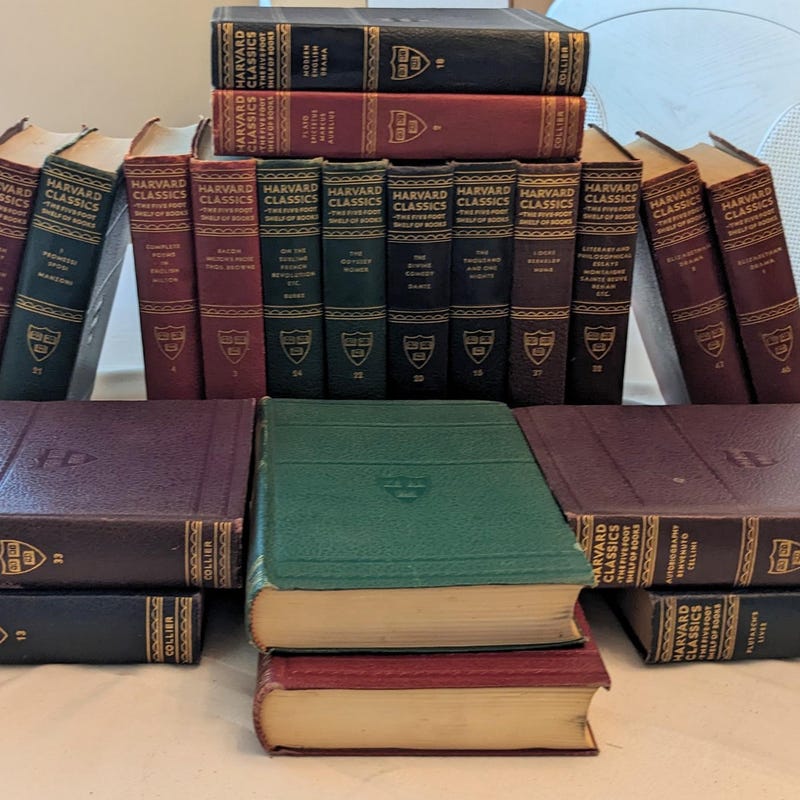 Harvard Classics Complete Set - Etsy