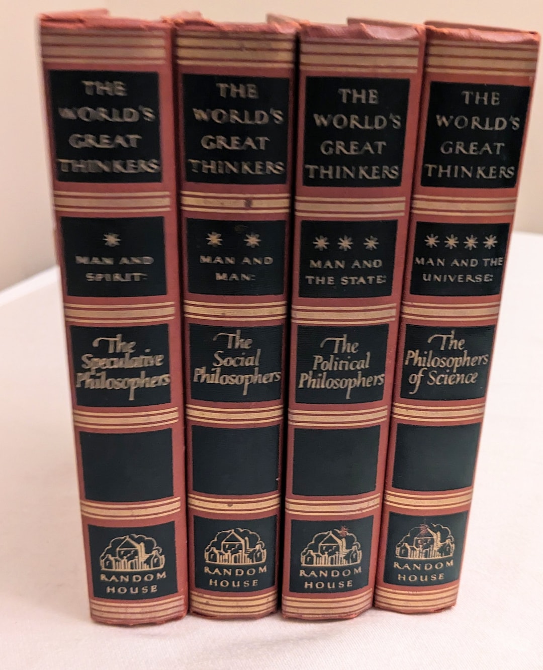 The World's Great Thinkers:set of 4 First Printings. Man and State, Man ...