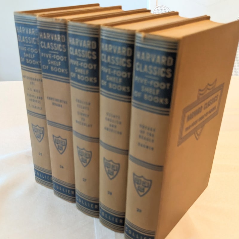 Harvard Classics Complete Set - Etsy