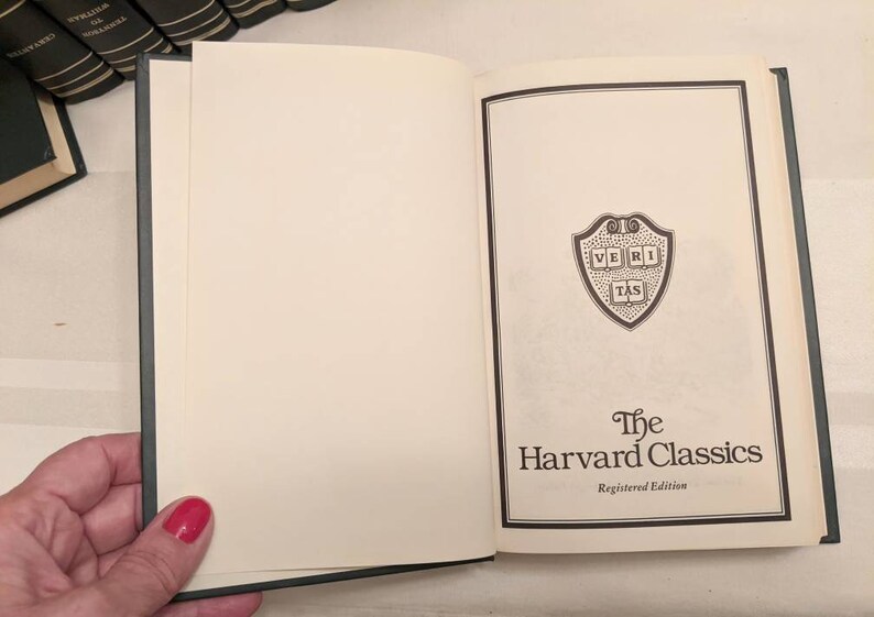 Harvard Classics Collector's Edition Green Covers 1985 - Etsy