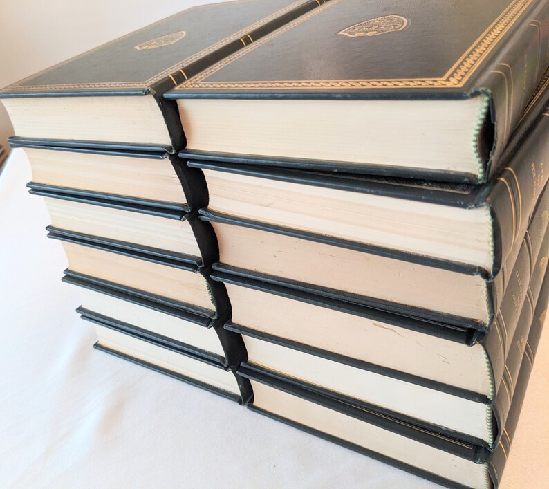 Harvard Classics Five-foot Shelf of Books, Green Covers Registered ...