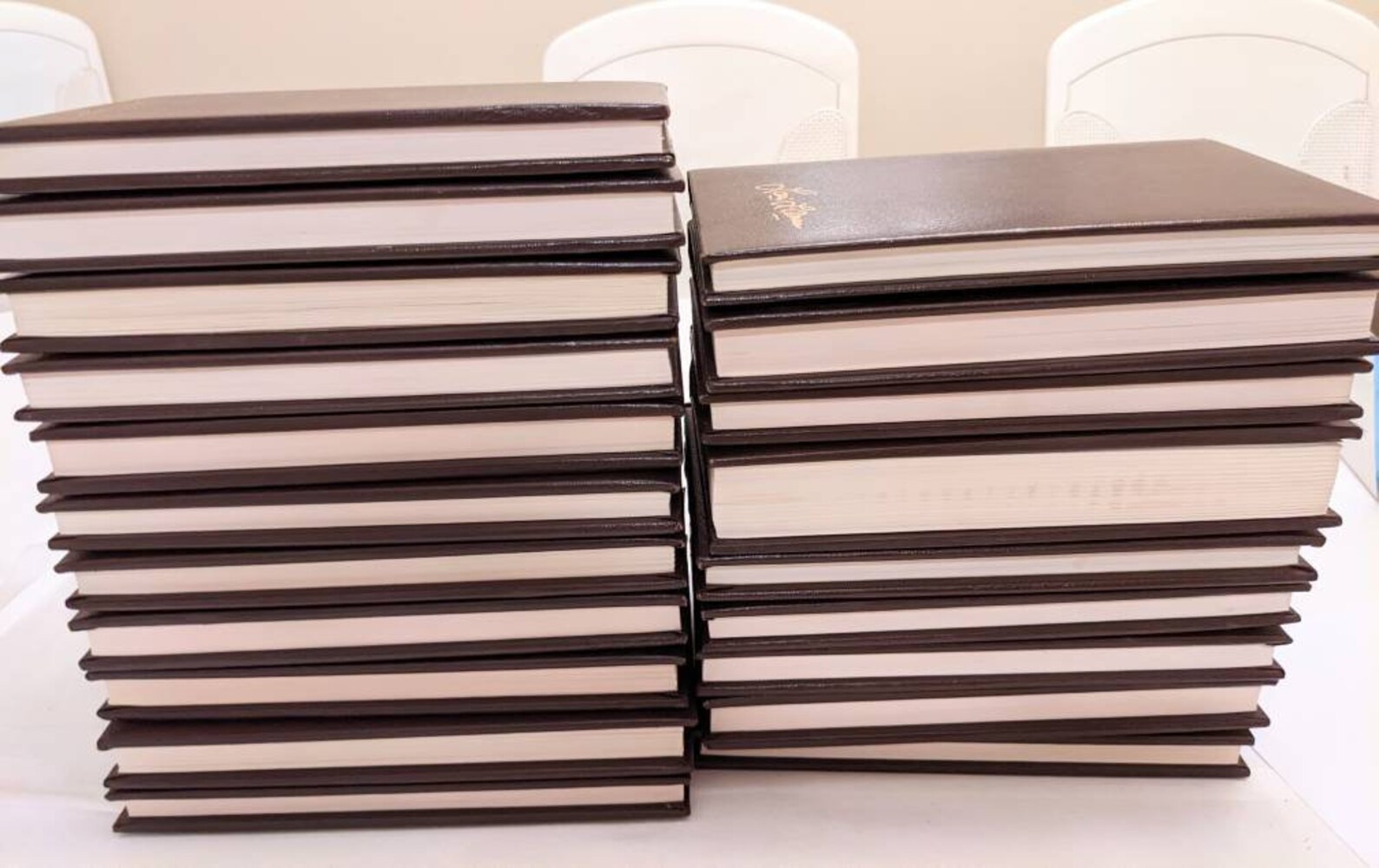 Louis L'amour Books: Leatherettename in Gilt Letters on - Etsy