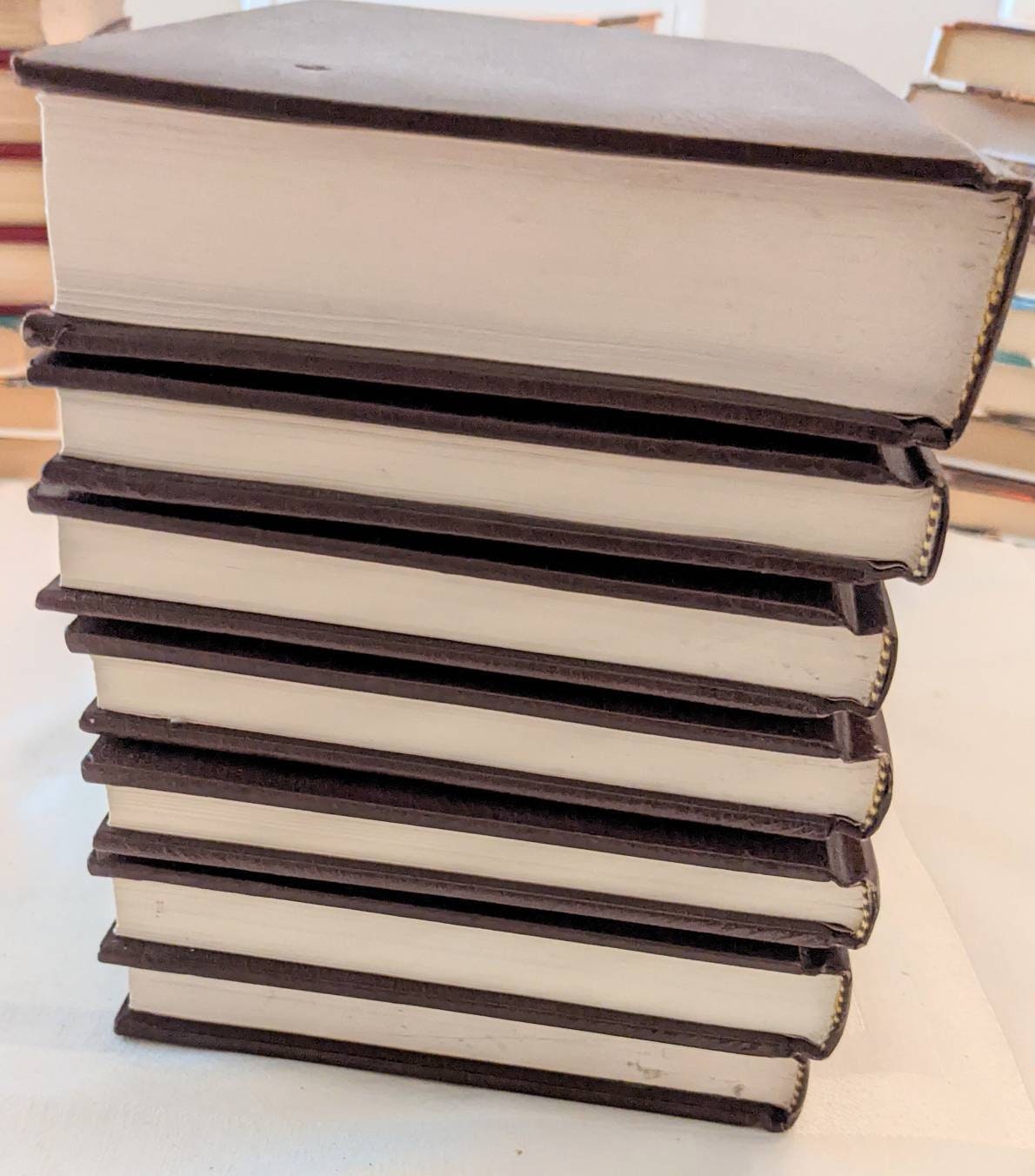 Louis L'amour Books: Leatherettename in Gilt Letters on - Etsy