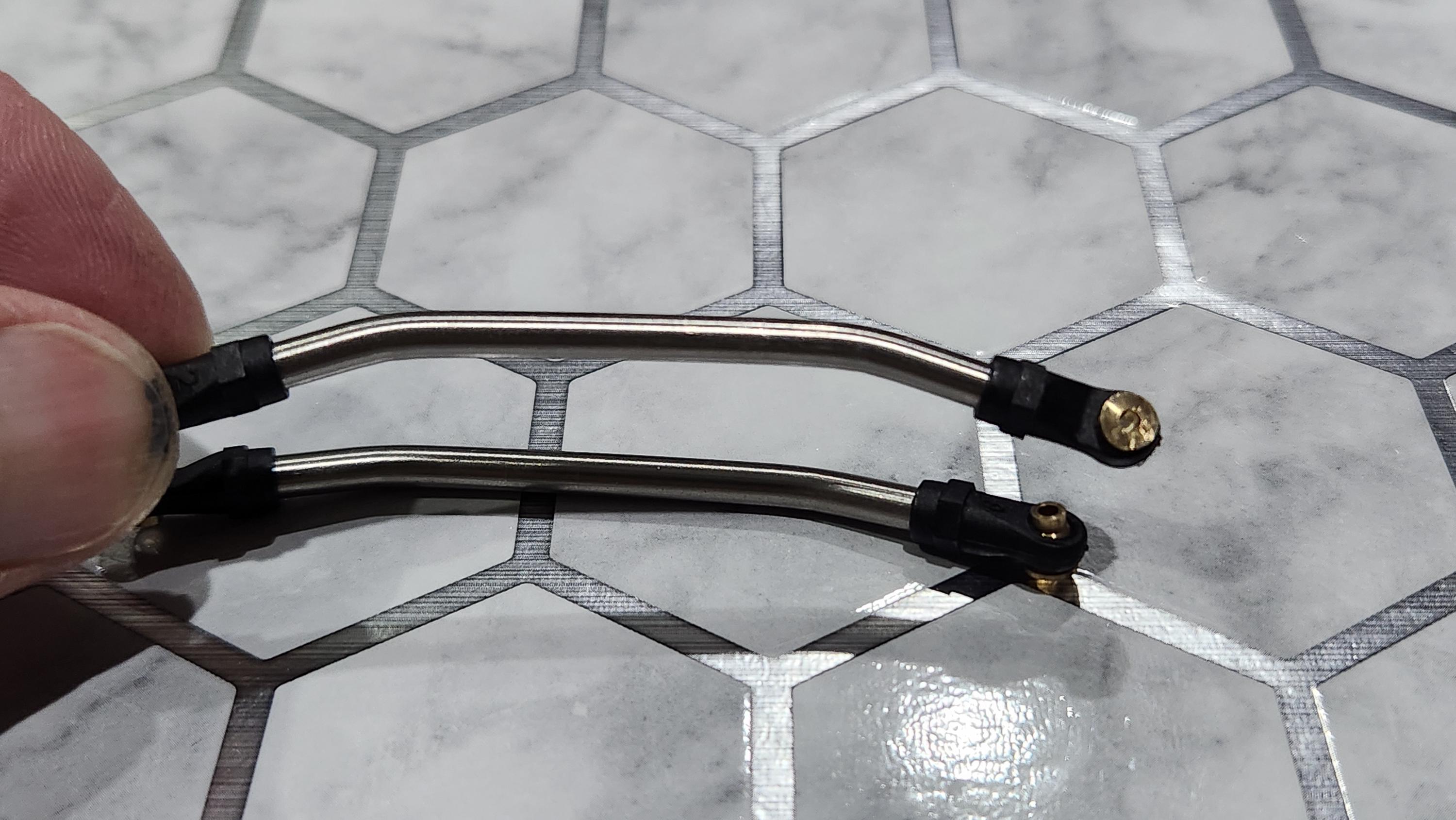 SCX24 Double Bend Links, 3.5mm Stainless Steel, High Clearance - Etsy