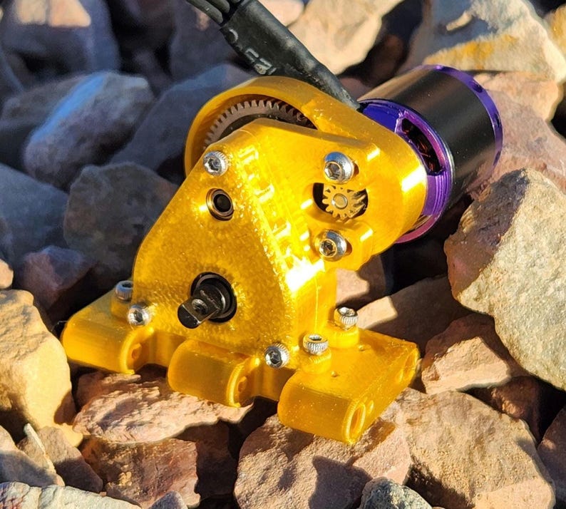 PRC "ice-box" SCX24 Brushless Transmission Conversion Kit! - Etsy
