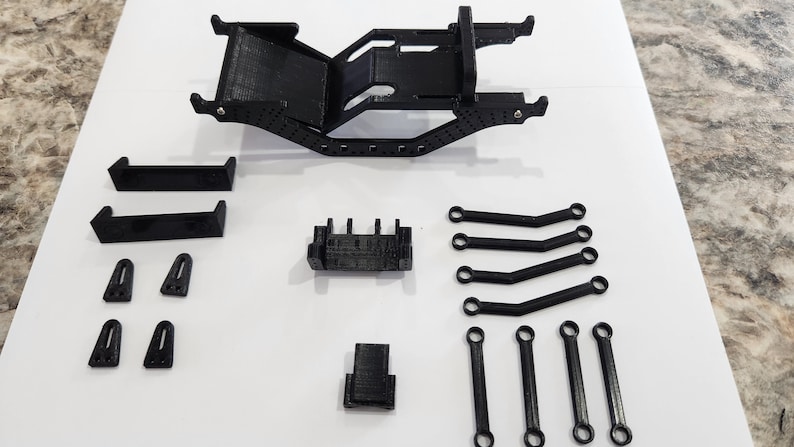 SCX24 Chassis Frame Kit - SHORT Wheelbase - Etsy