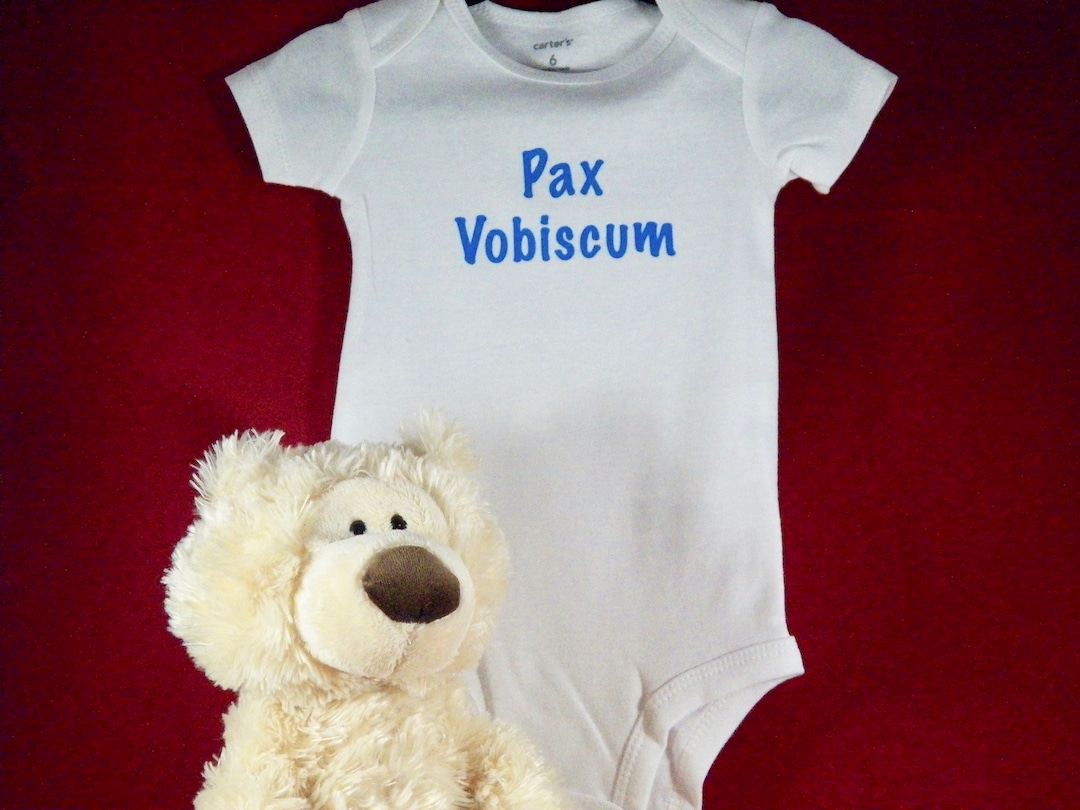 Baptism Gift Pax Vobiscum Latin Mass Godparent Gift Traditional ...