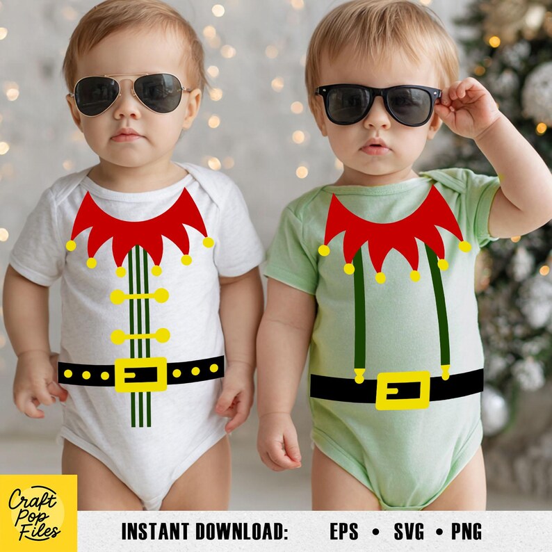Christmas Elf Costume SVG: DIY Cut Files (digital Download) - Etsy