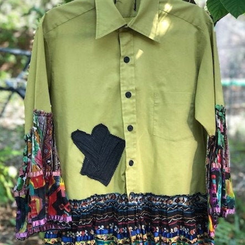 Upcycled Blouse - Etsy