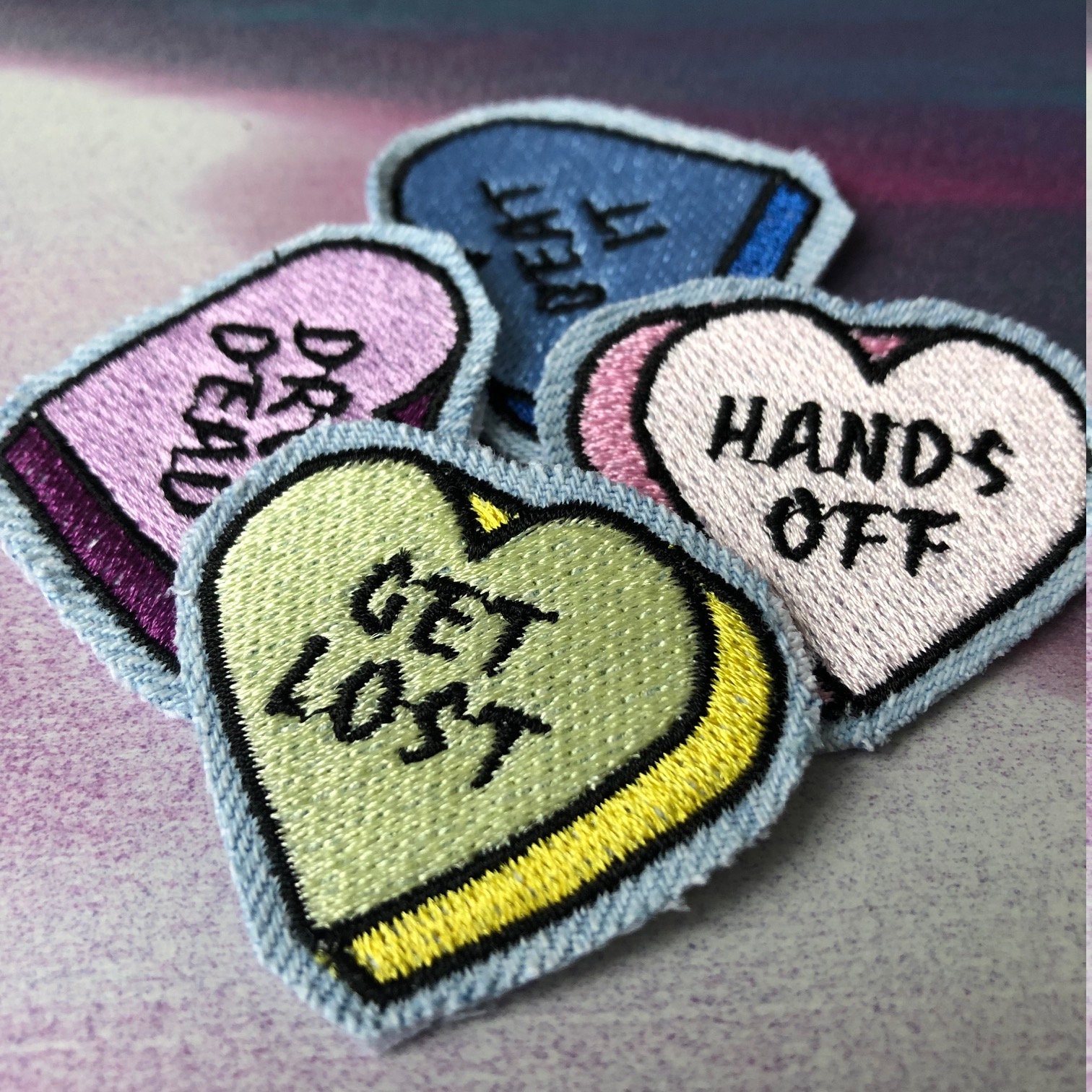 Candy Heart Machine Embroidery Design, Get Lost, Valentine's Day ...