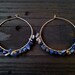Oversize Boho Hoops, Ethnic Hoops, Gold Beaded Hoops, Hippie Earrings ...
