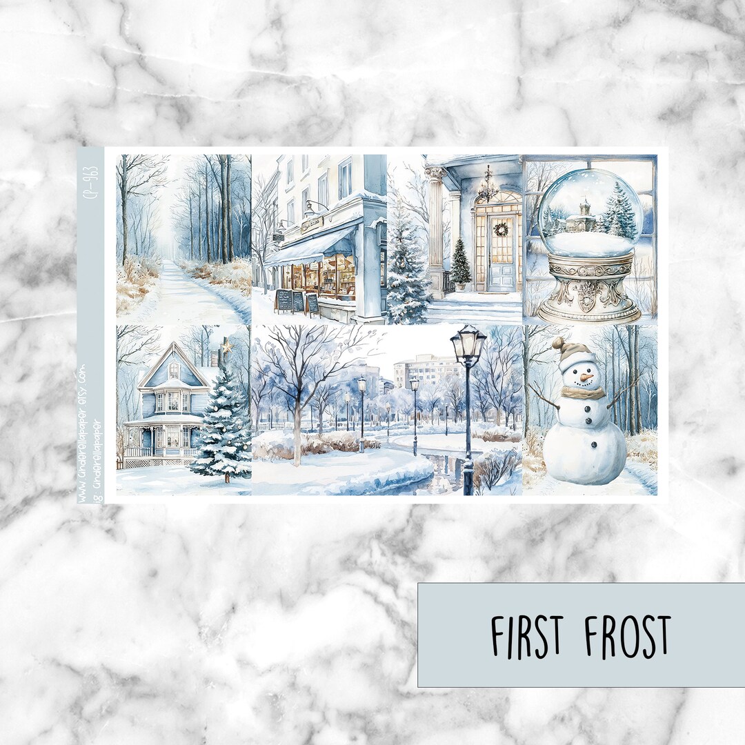 First Frost - Ultimate Sticker Kit - Etsy