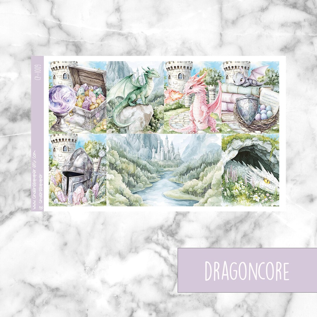 Dragoncore - Ultimate Sticker Kit - Etsy