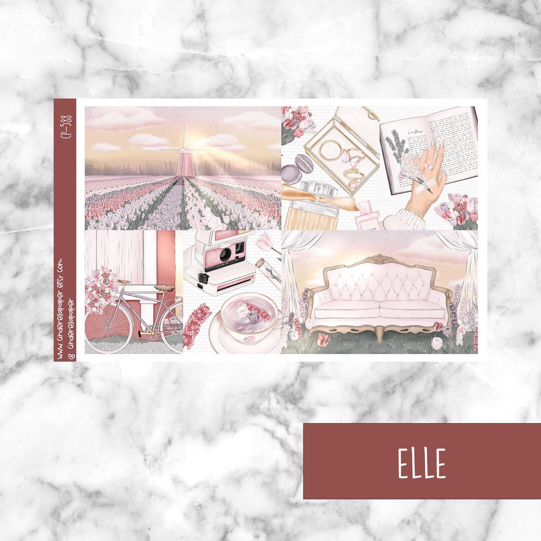 Elle - Ultimate Sticker Kit - Etsy