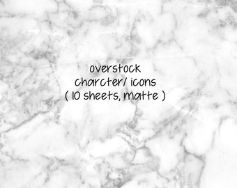 Overstock Stickers - Etsy