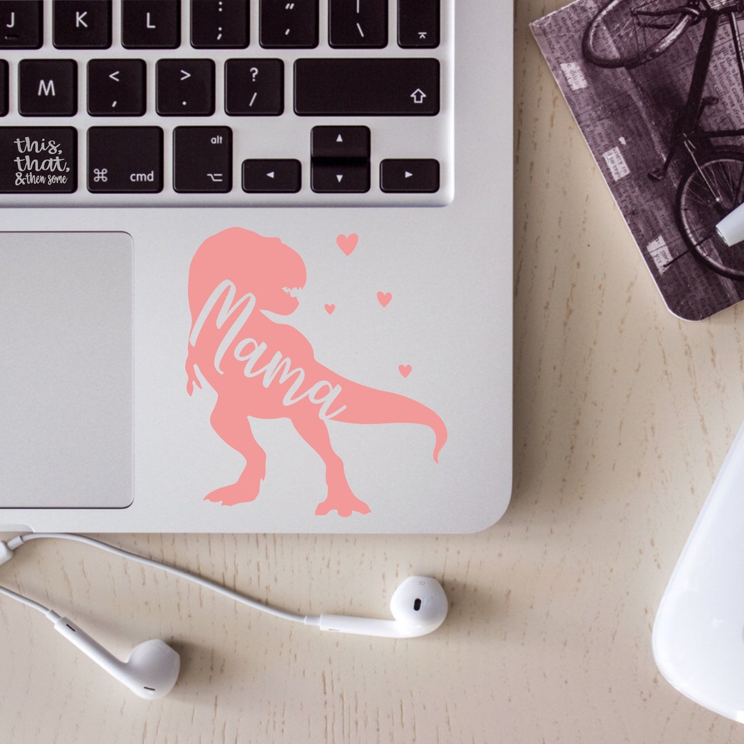 Mamasaurus Vinyl Decal, Mom Dinosaur Sticker, Cute Gift for Moms - Etsy