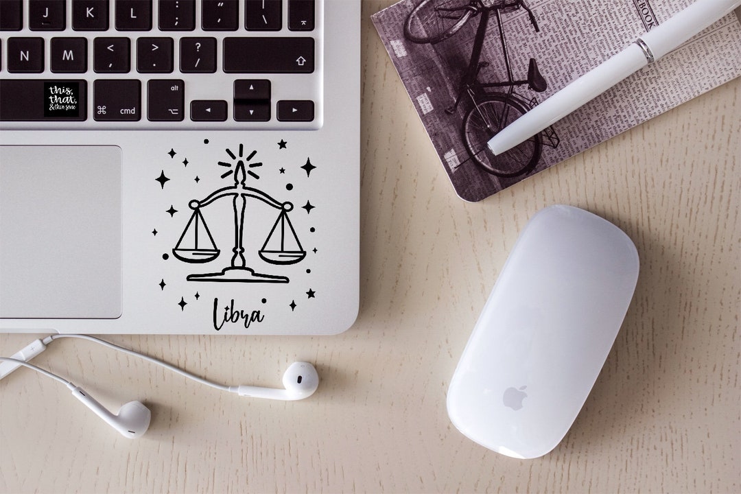 Libra, Zodiac, Astrology, Vinyl Decal Sticker - Etsy