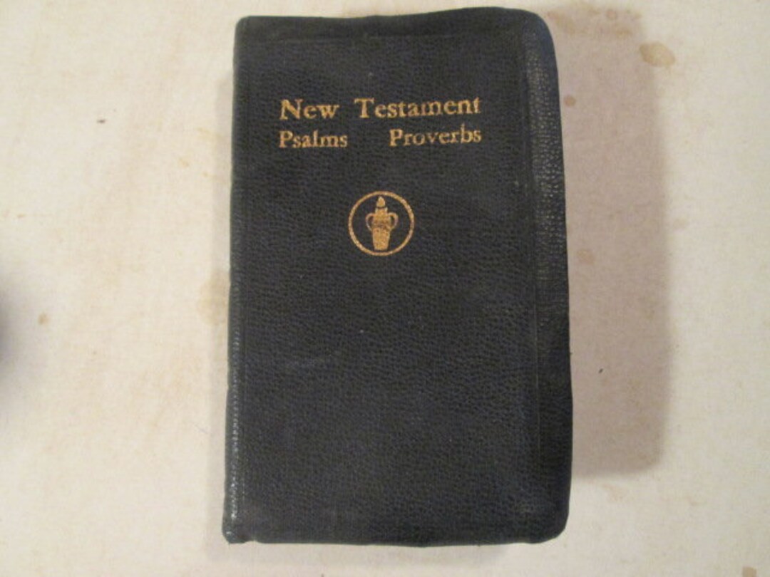 1953 New Testament Gideon Vintage Bible Pocket Size 8859 - Etsy