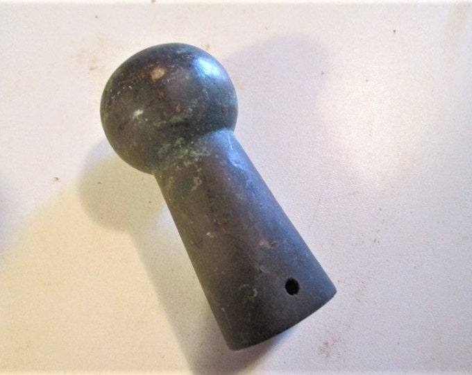 Antique Brass Horse Hame Hames Hayme Tip Shabby Vintage to Restore or ...