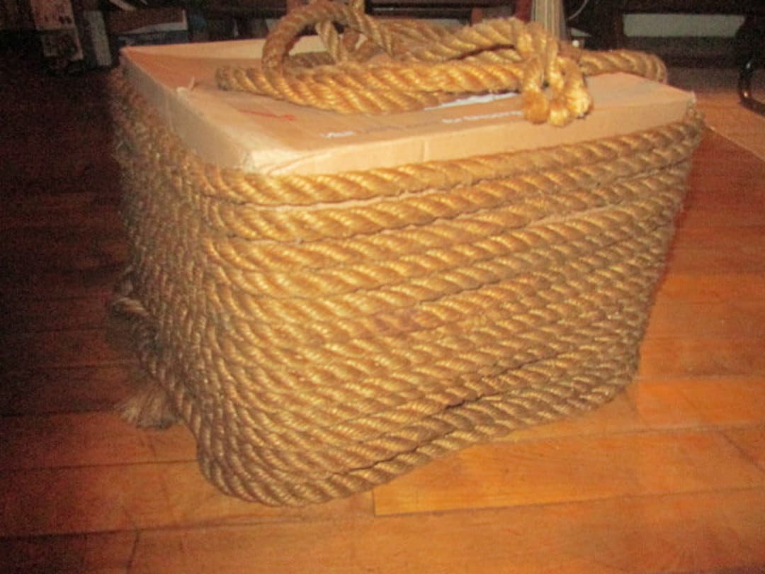 Old Barn Rope Nautical Ship Rope Vintage Twist About 84 Feet 5/8 Inch ...