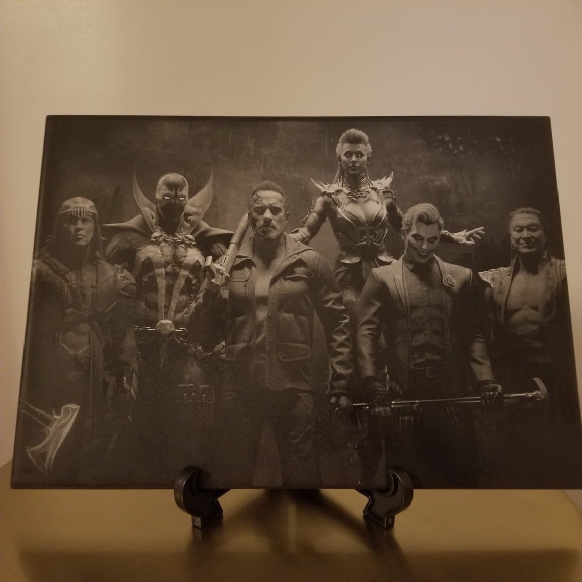 Mortal Kombat Custom 14x10 Laser Engraved Ceramic Tile . - Etsy