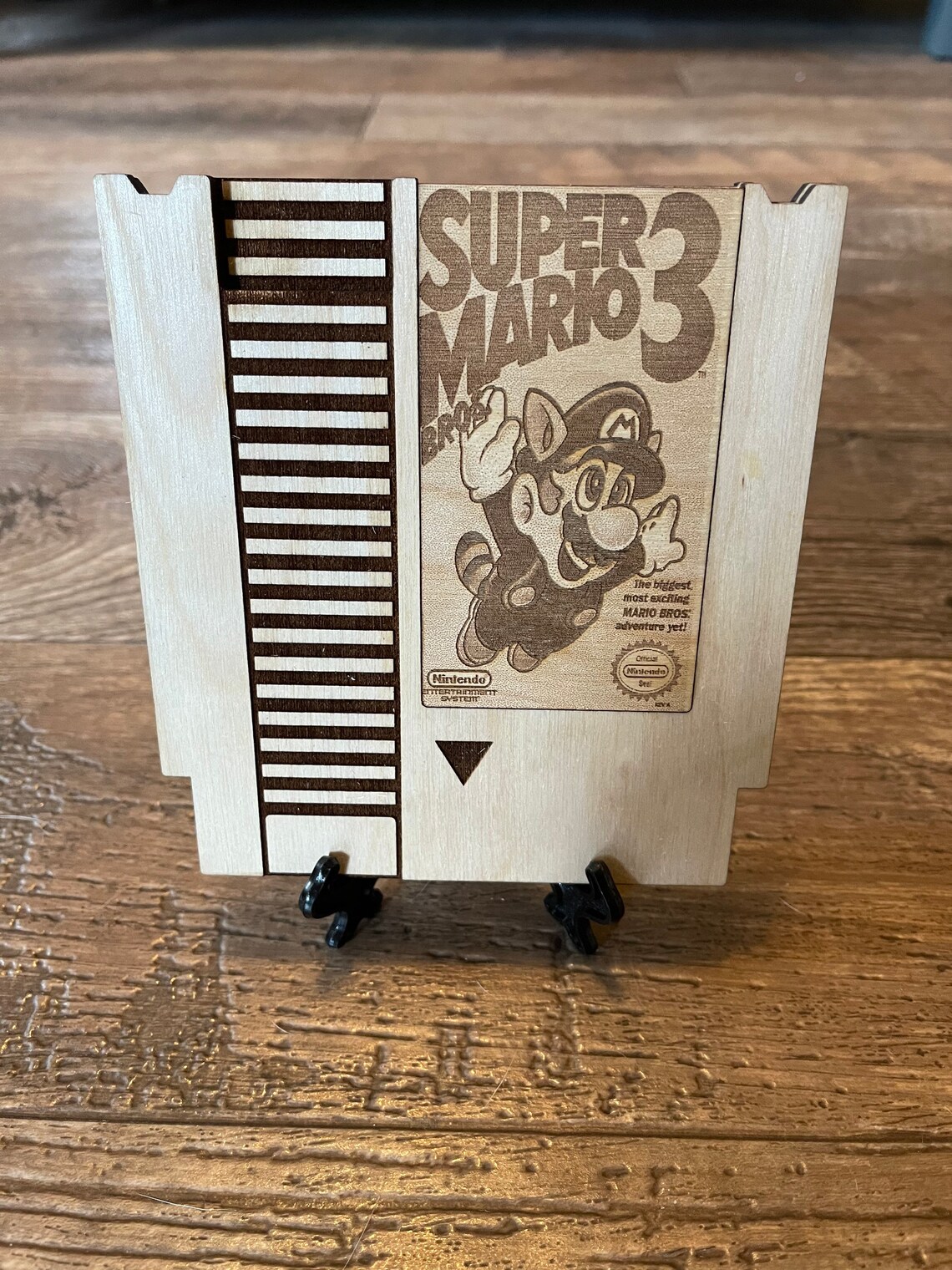 Custom Wooden Super Mario 3 Nes Cart - Etsy Sweden