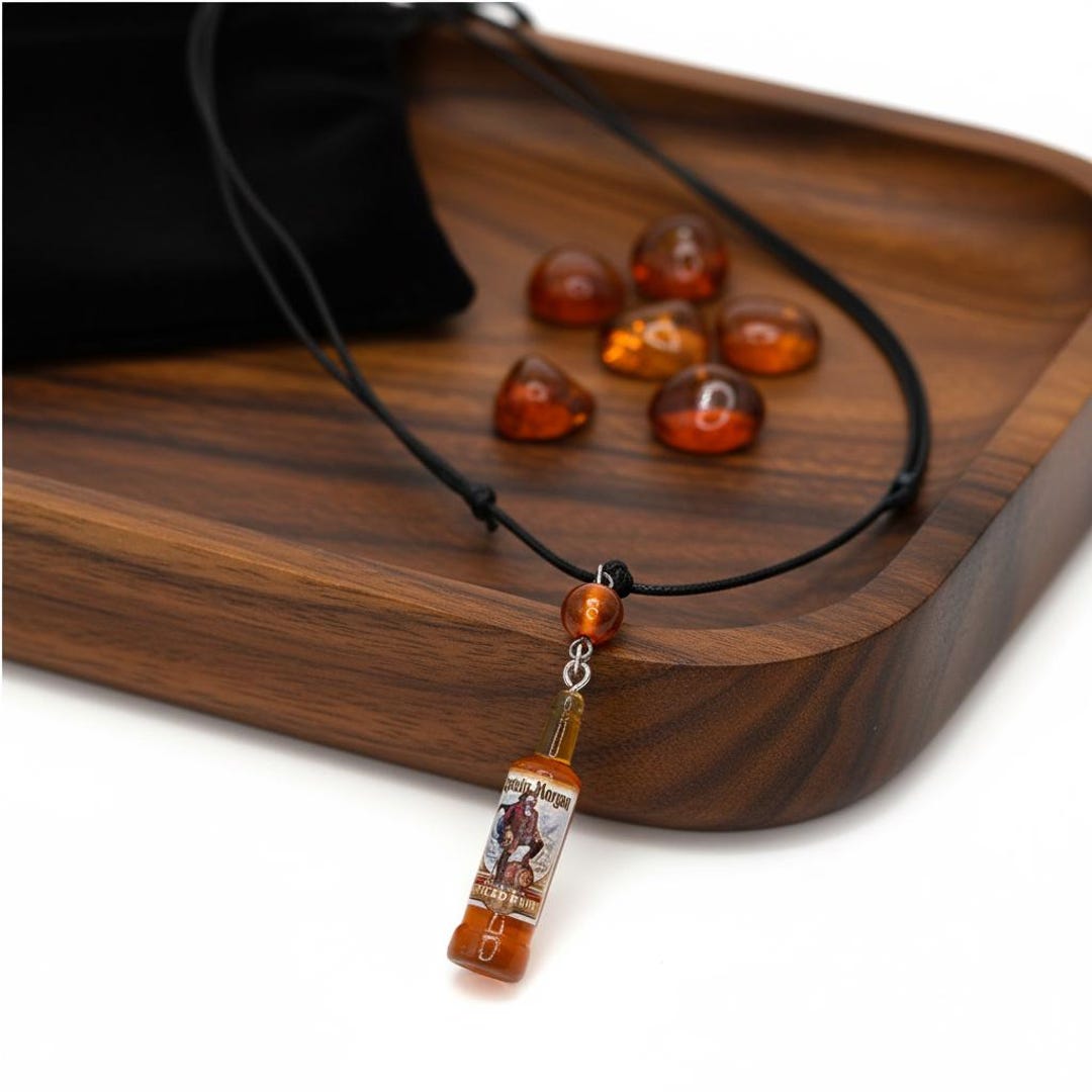 Cpt Morgan Pendant Necklace - Etsy